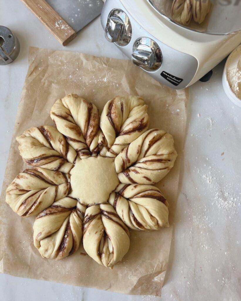 Nutella Star Bread - That Bread Lady