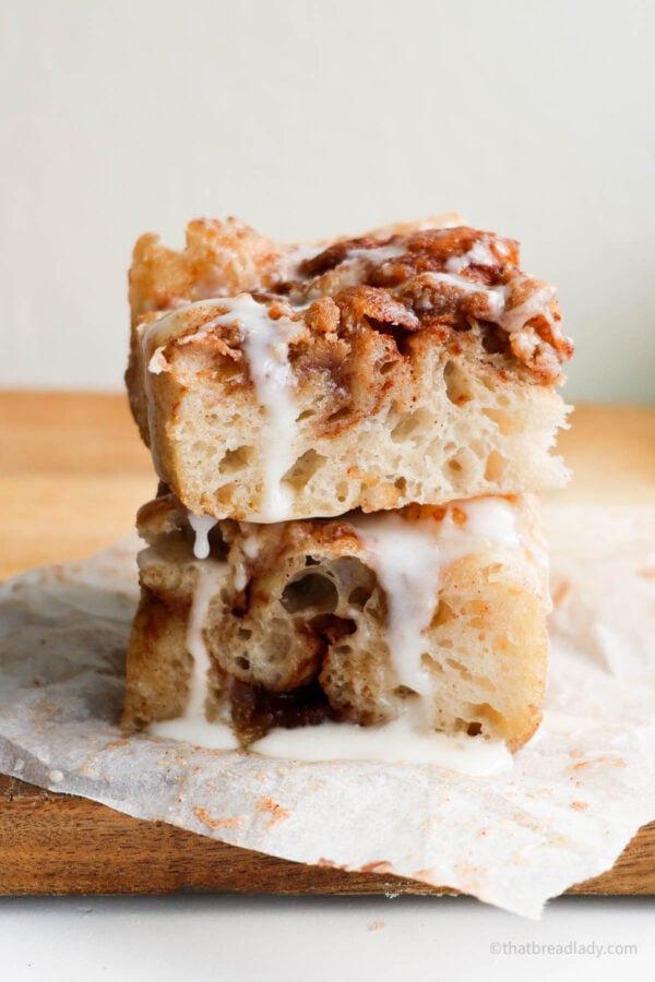 Cinnamon Roll Focaccia - That Bread Lady